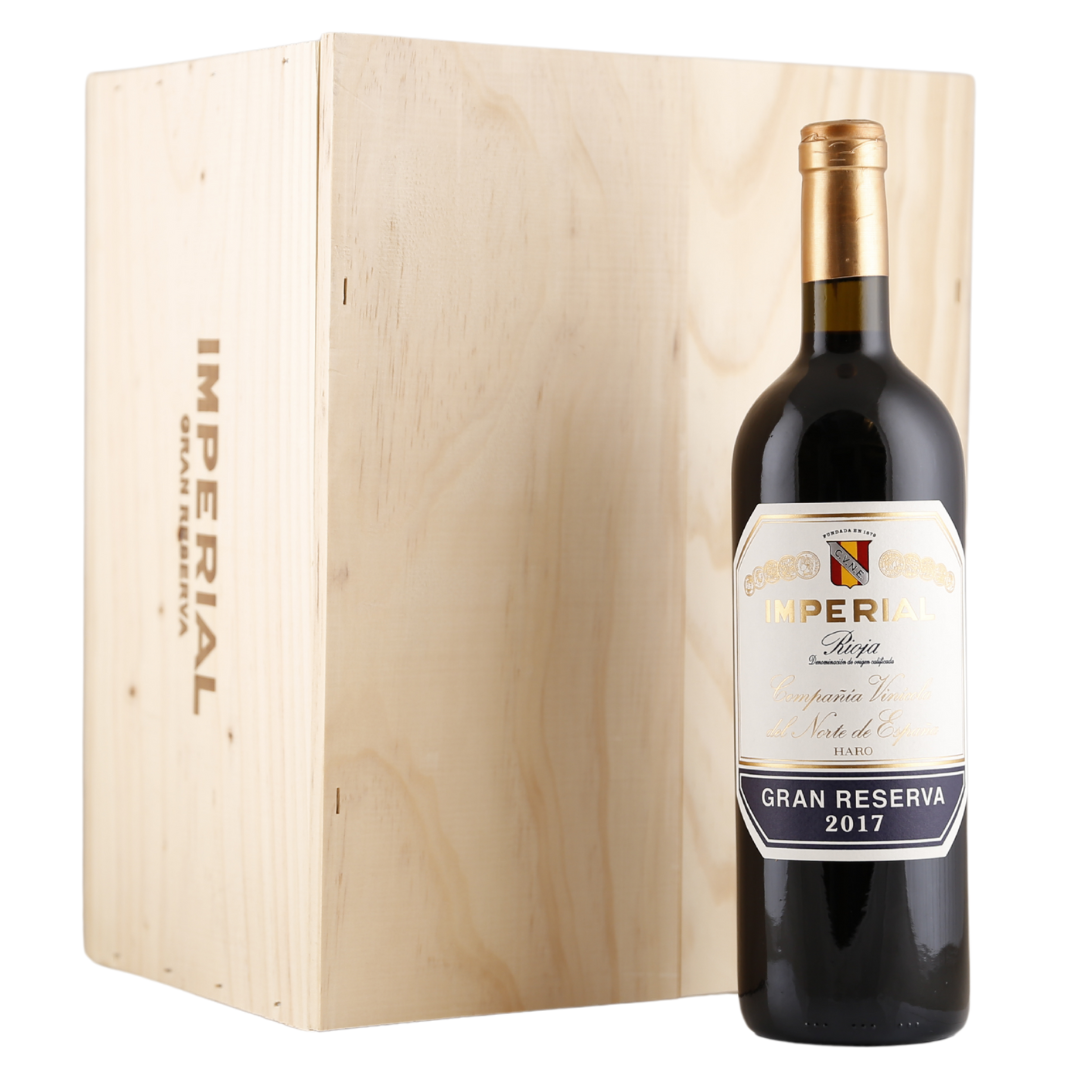 6 Flaschen Cune Imperial Gran Reserva 2017 + original Holzkiste kaufen ...